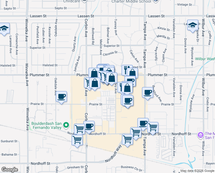 19500 Plummer Street, Los Angeles CA - Walk Score