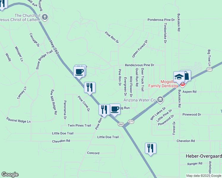 3503 Rae Circle, Heber-Overgaard AZ - Walk Score