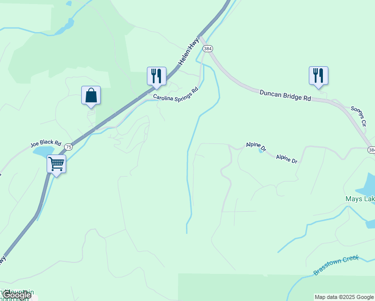 1014 Alpine Drive, Sautee Nacoochee GA - Walk Score