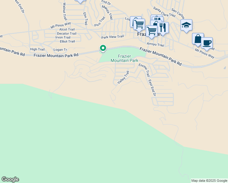 218 Pine Canyon Road, Frazier Park CA - Walk Score