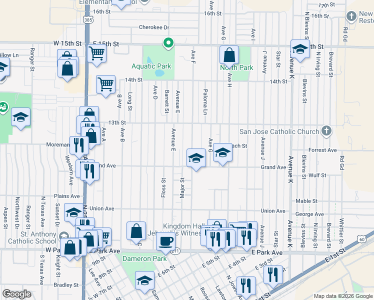 Hereford TX - Walk Score