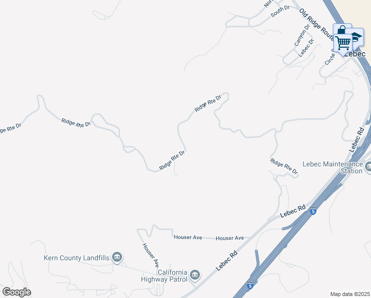 5408 Ridge Route Drive, Lebec CA - Walk Score