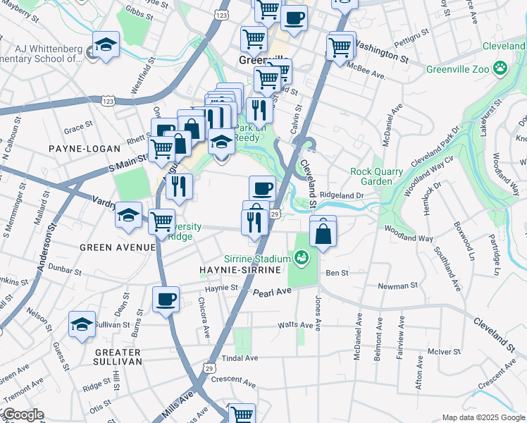 301 University Ridge, Greenville SC - Walk Score