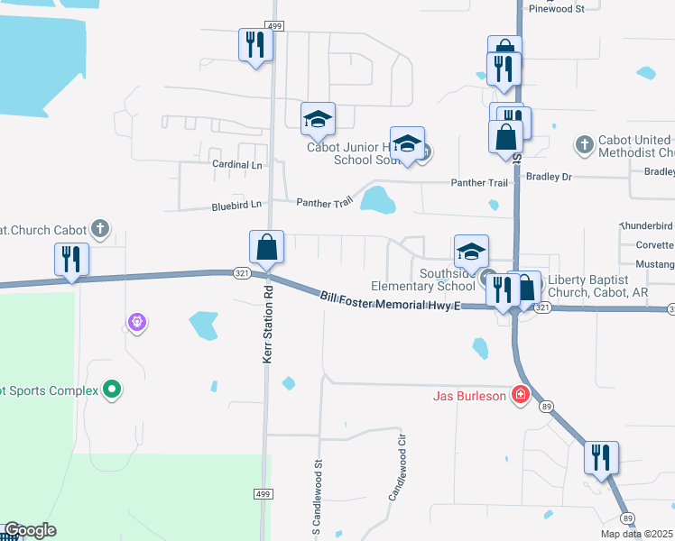 20 Ward Court, Cabot AR - Walk Score