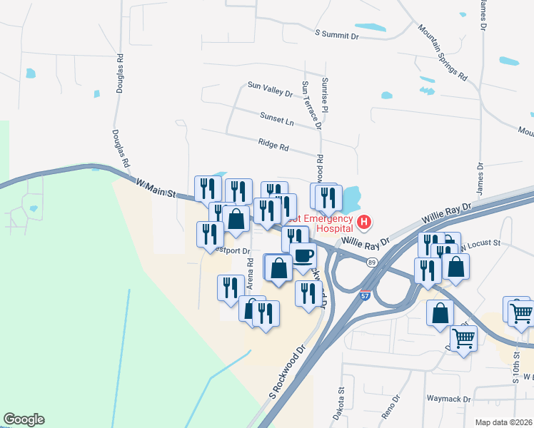 2120 West Main Street, Cabot AR - Walk Score