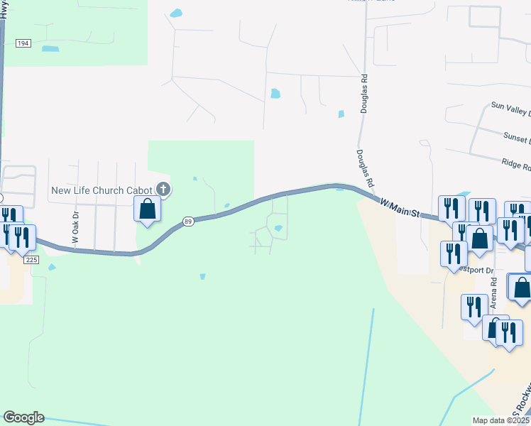 3839 West Main Street, Cabot AR - Walk Score