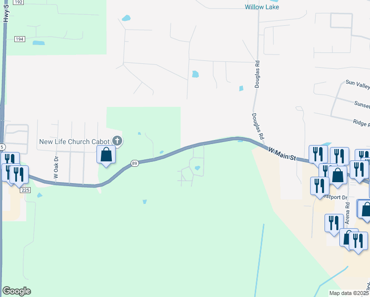 3839 West Main Street, Cabot AR - Walk Score