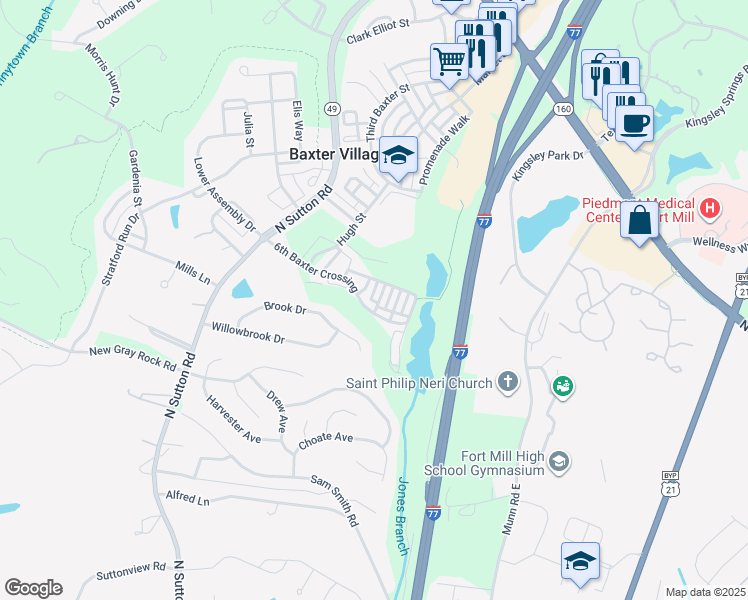 807 Granby Drive, Fort Mill SC - Walk Score