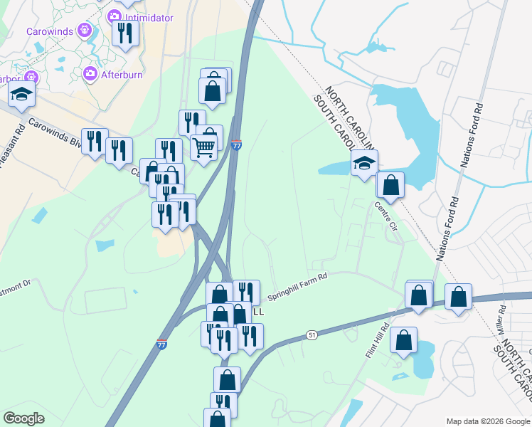 3476 Stateview Boulevard, Fort Mill SC - Walk Score
