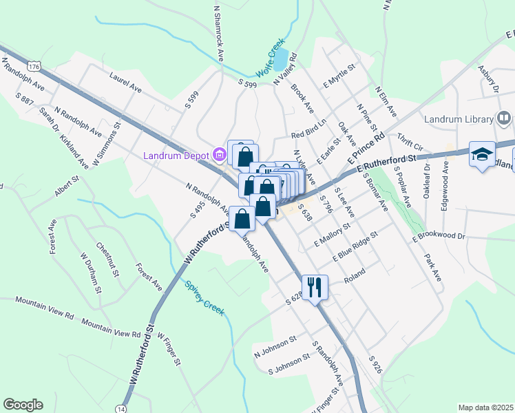 Landrum SC - Walk Score