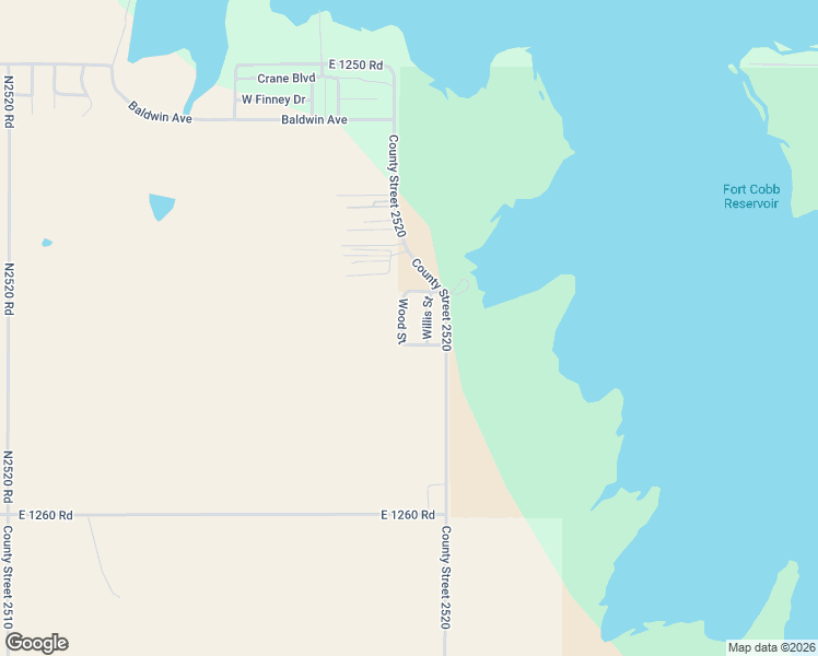 131 Wood Street, Fort Cobb OK - Walk Score