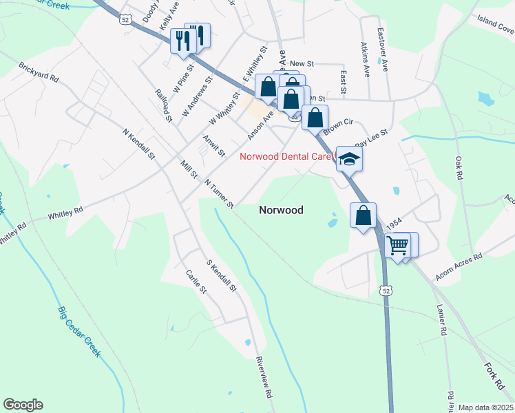 247 West Turner Street, Norwood NC - Walk Score