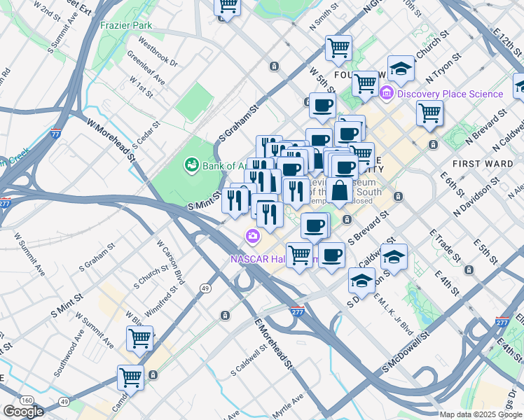 550 South Tryon Street, Charlotte NC - Walk Score