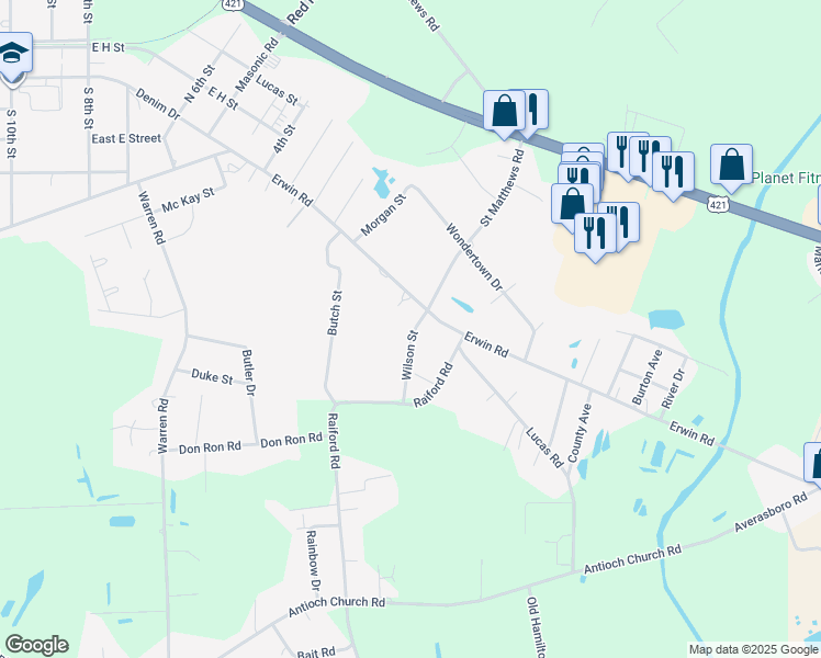 102A Wilson Street, Erwin NC - Walk Score