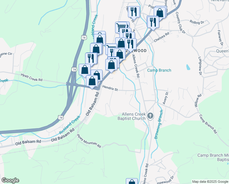 132 Hendrix Street, Waynesville NC - Walk Score