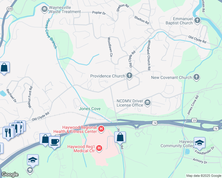 29 Jones Cove Road, Clyde NC - Walk Score