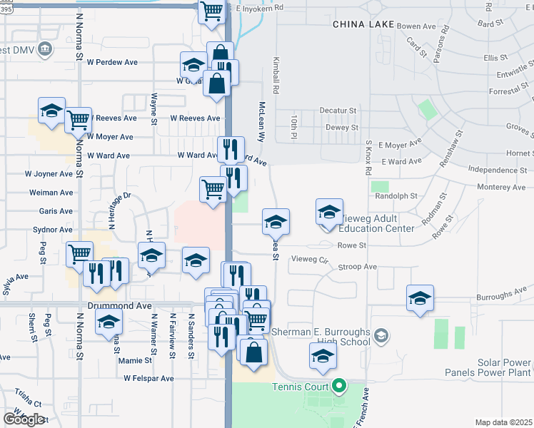 104 Sydnor Street, Ridgecrest CA - Walk Score