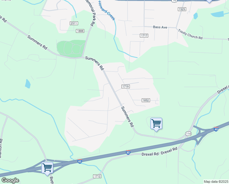 Summers Road, Valdese NC - Walk Score