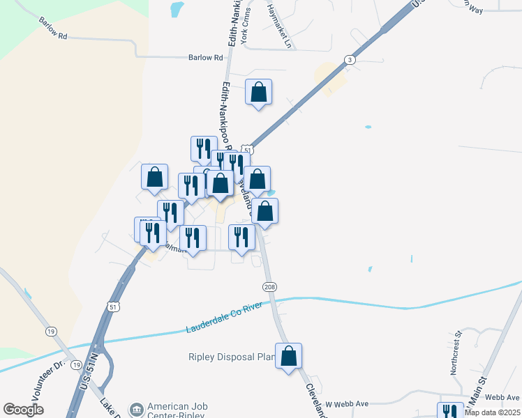 331 Cleveland Street, Ripley TN - Walk Score