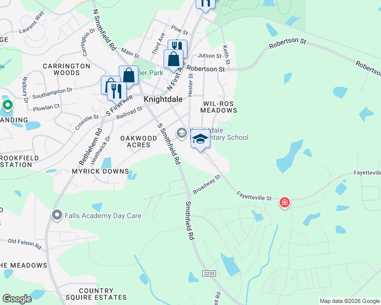 109 Ridge Street, Knightdale NC - Walk Score