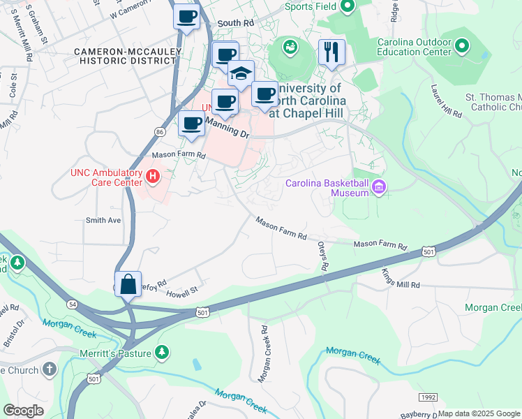 1101 Mason Farm Road, Chapel Hill NC - Walk Score