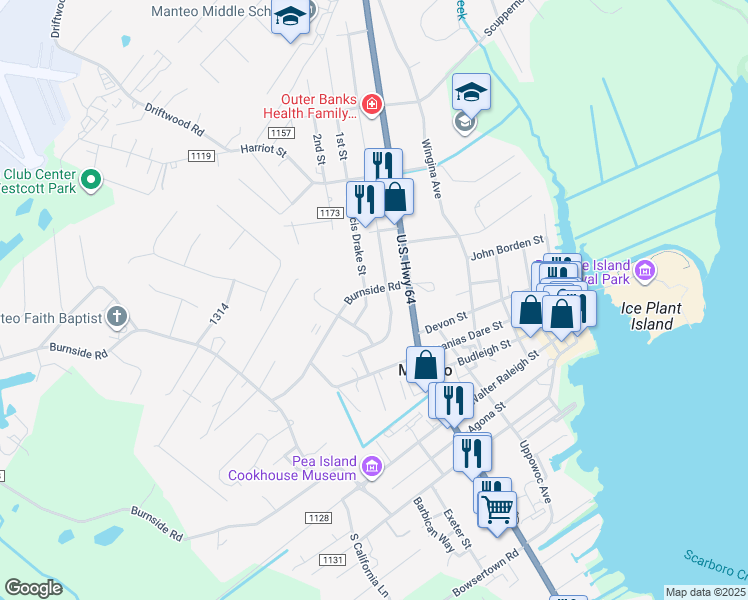 631 South Street, Manteo NC - Walk Score