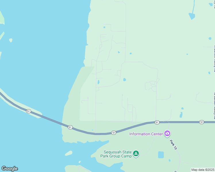 16685 West Hickory Hills Drive, Hulbert OK - Walk Score