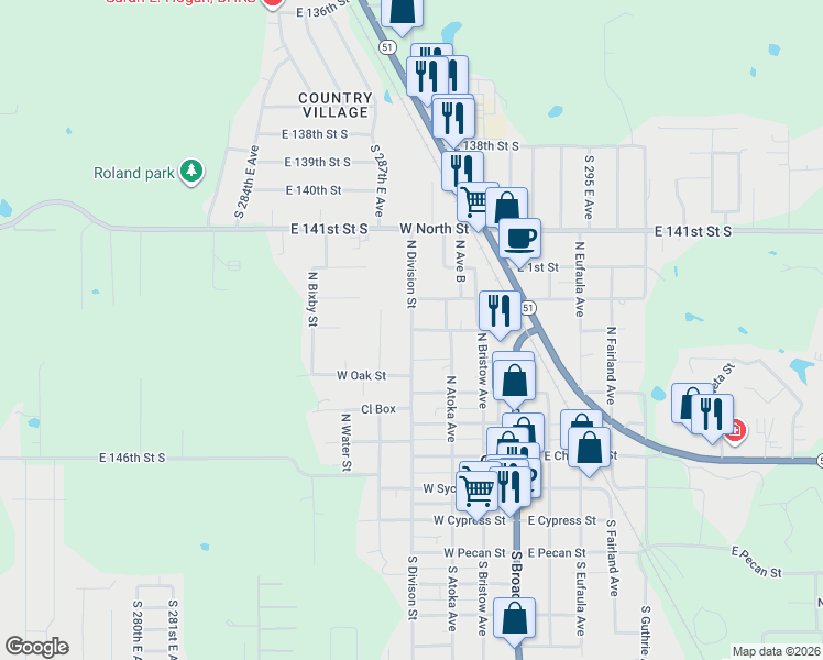West Magnolia Street, Coweta OK - Walk Score