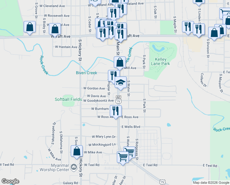 1414 South Main Street, Sapulpa OK - Walk Score