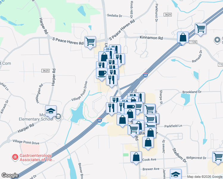 Lewisville Clemmons Road, Clemmons NC - Walk Score