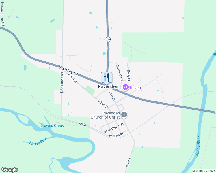Ravenden AR - Walk Score