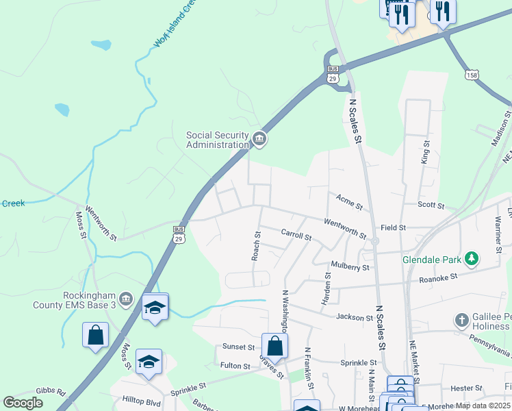 910 Wentworth Street, Reidsville NC - Walk Score