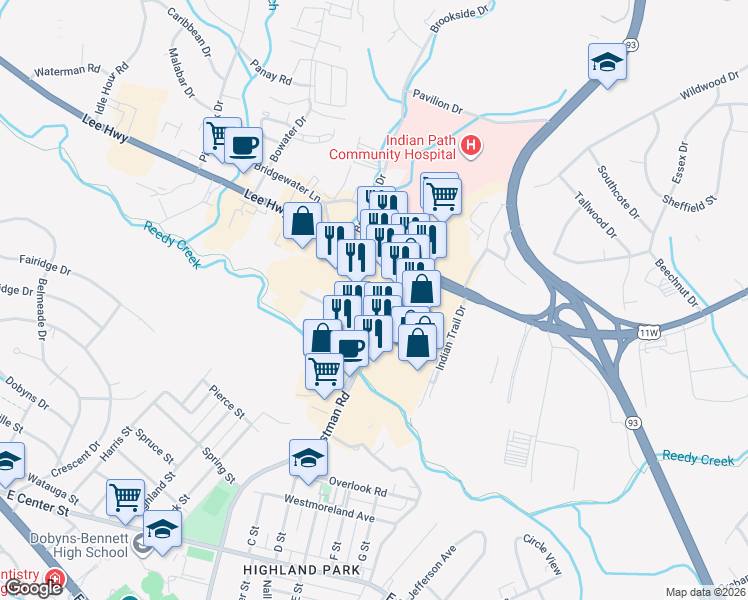 2004 North Eastman Road, Kingsport TN - Walk Score