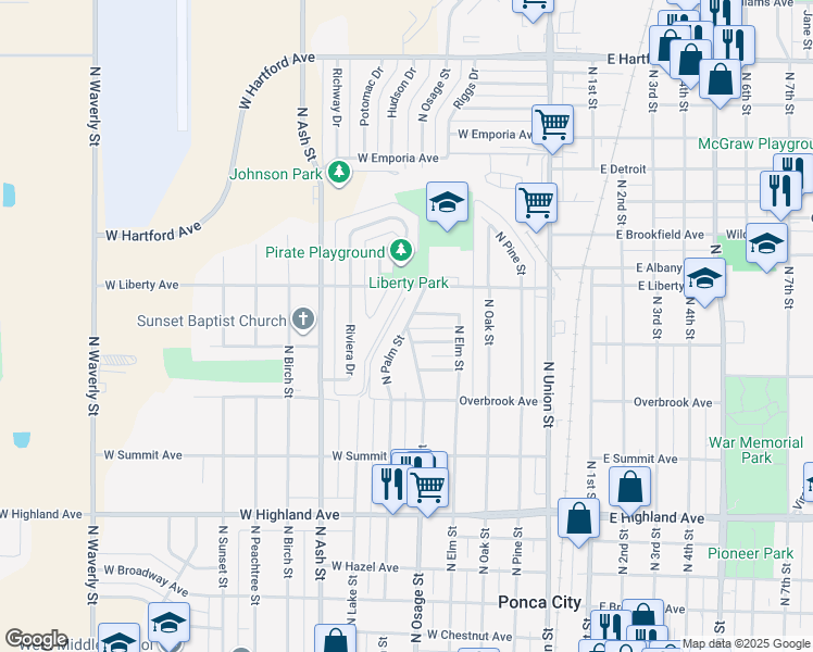 North Osage Street, Ponca City OK - Walk Score