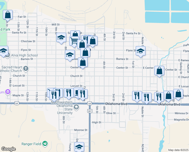 5th Street, Alva OK - Walk Score