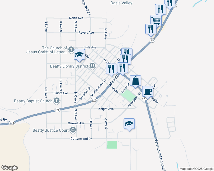 400 Main Street, Beatty NV - Walk Score