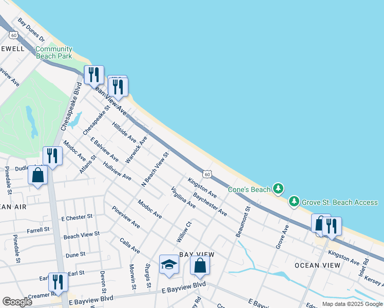 1330 East Ocean View Avenue, Norfolk VA - Walk Score