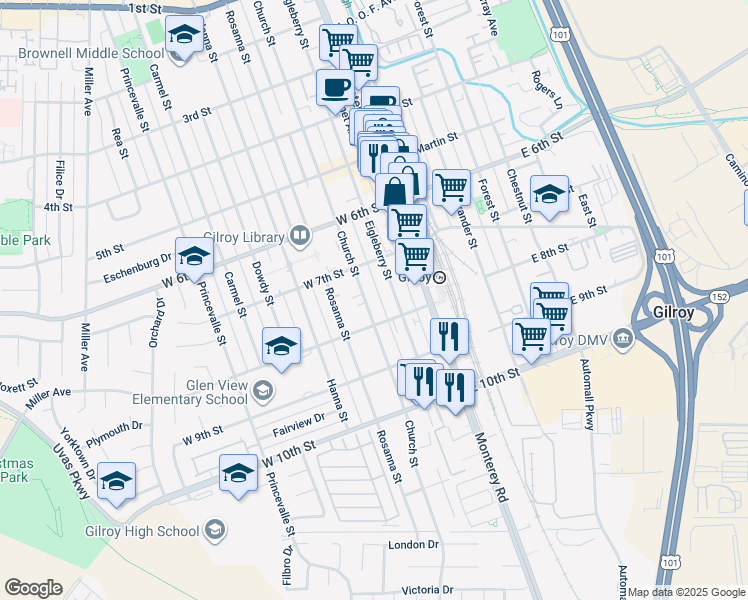 7232 Church Street, Gilroy CA - Walk Score