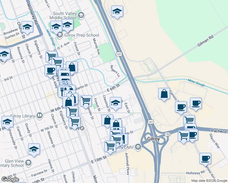 7382 Maple Street, Gilroy CA - Walk Score