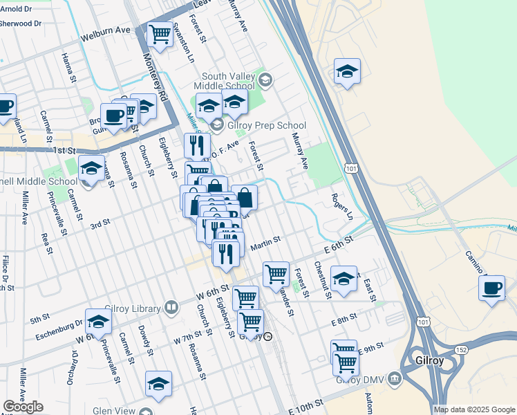 221 Lewis Street, Gilroy CA - Walk Score