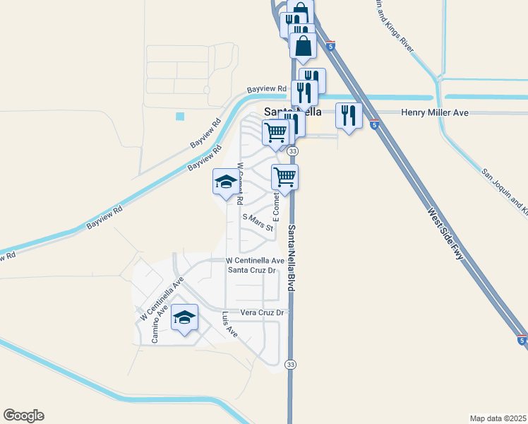 92 North Mars Street, Santa Nella CA - Walk Score