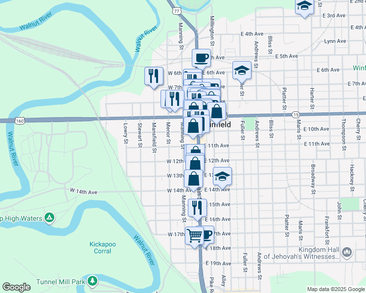Manning Street, Winfield KS - Walk Score