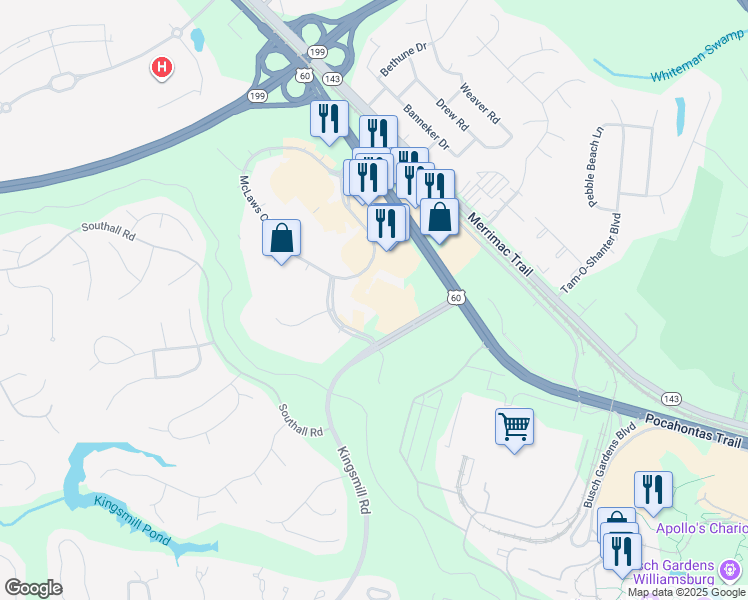 50 Kingsmill Road, Williamsburg VA - Walk Score