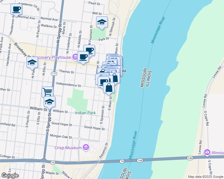 2 North Main Street, Cape Girardeau MO - Walk Score