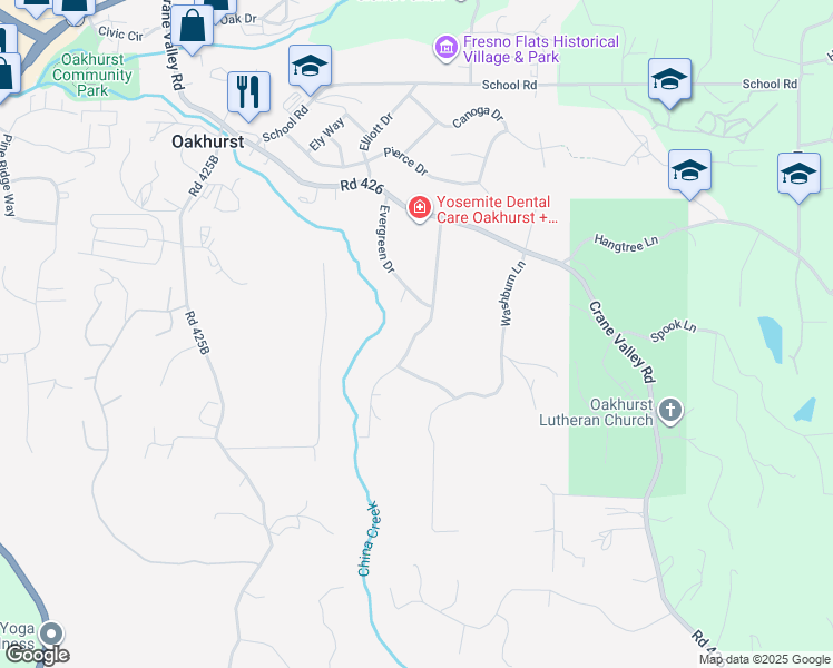 Highview Drive, Oakhurst CA - Walk Score