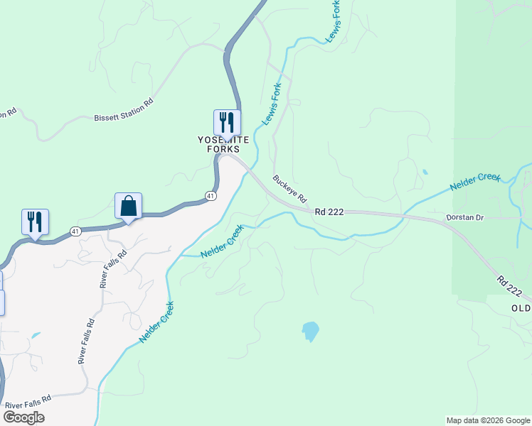 50348 Hidden Falls Road, Oakhurst CA - Walk Score