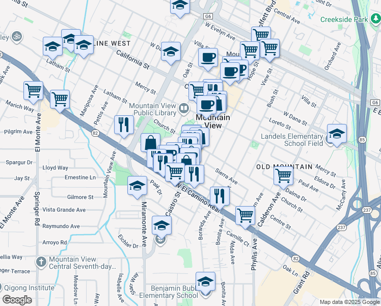 650 Castro Street, Mountain View CA - Walk Score