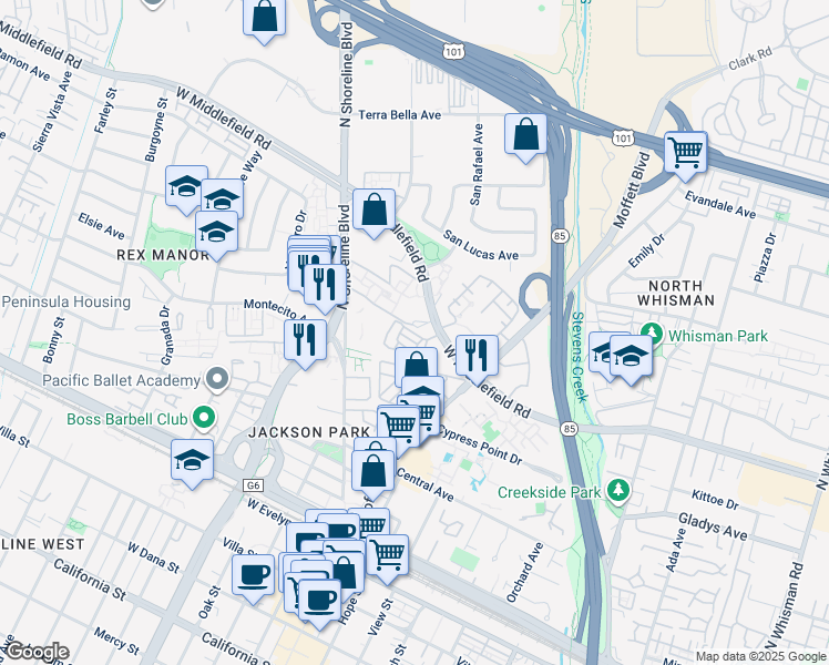 761 West Middlefield Road, Mountain View CA - Walk Score
