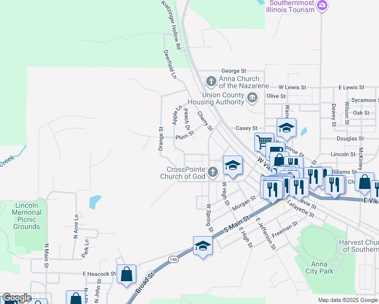 111 Dickinson Road, Anna IL - Walk Score