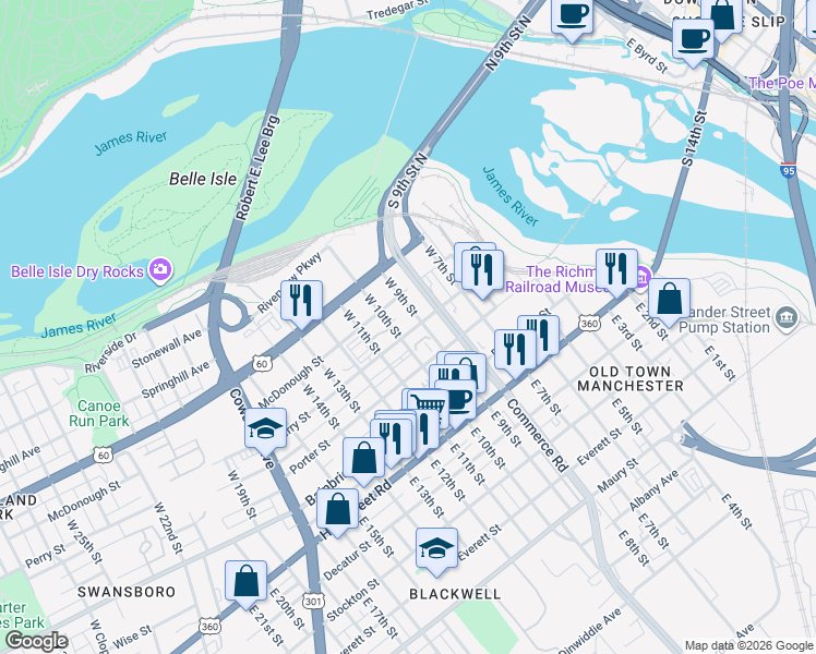 909 Perry Street, Richmond VA - Walk Score